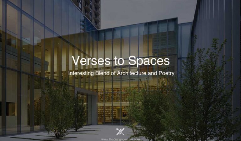 Verses To Spaces: Interesting Blend Of Architecture And Poetry | The ...
