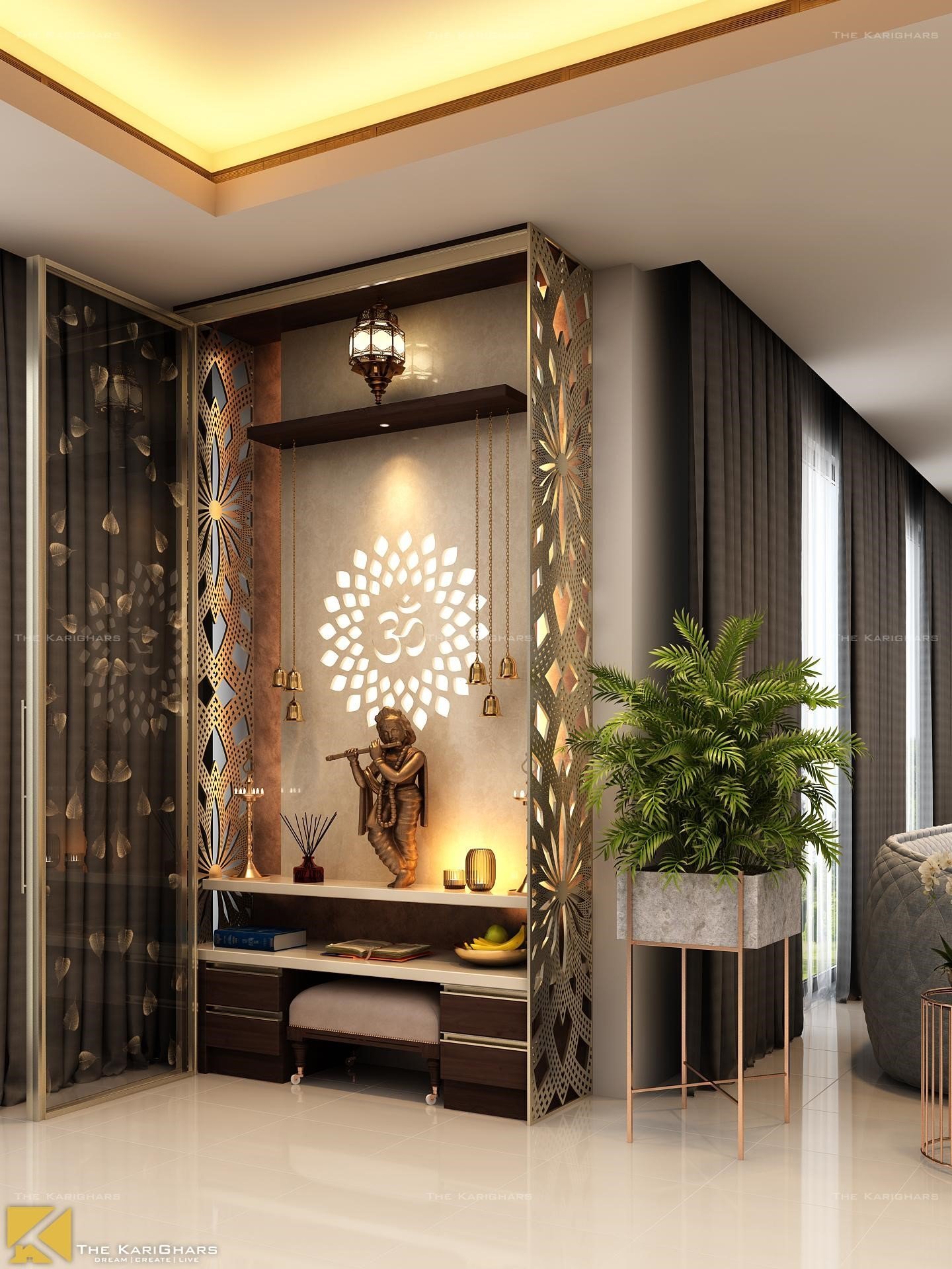 Temple Design For Home: Connect With Calm | The Design Gesture