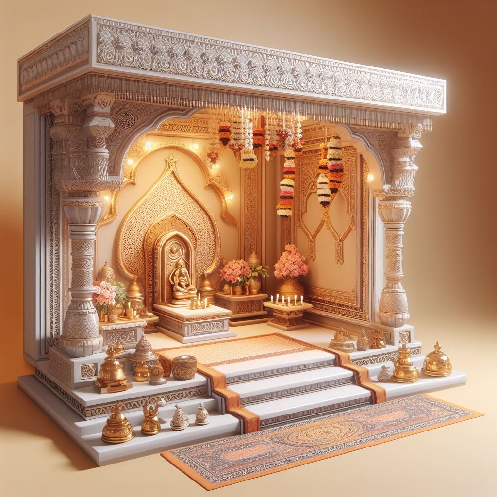 50+ Amazing Pooja Room Design Ideas | The Design Gesture
