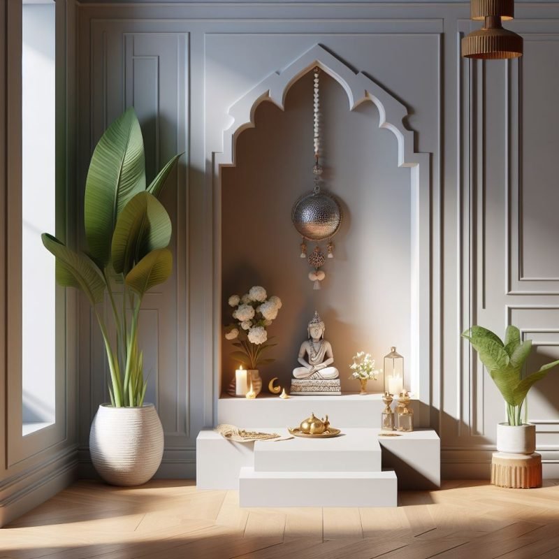 50+ Amazing Pooja Room Design Ideas | The Design Gesture