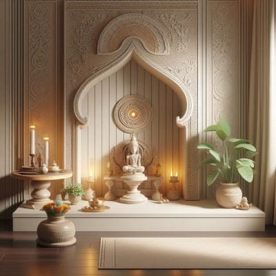 50+ Amazing Pooja Room Design Ideas | The Design Gesture