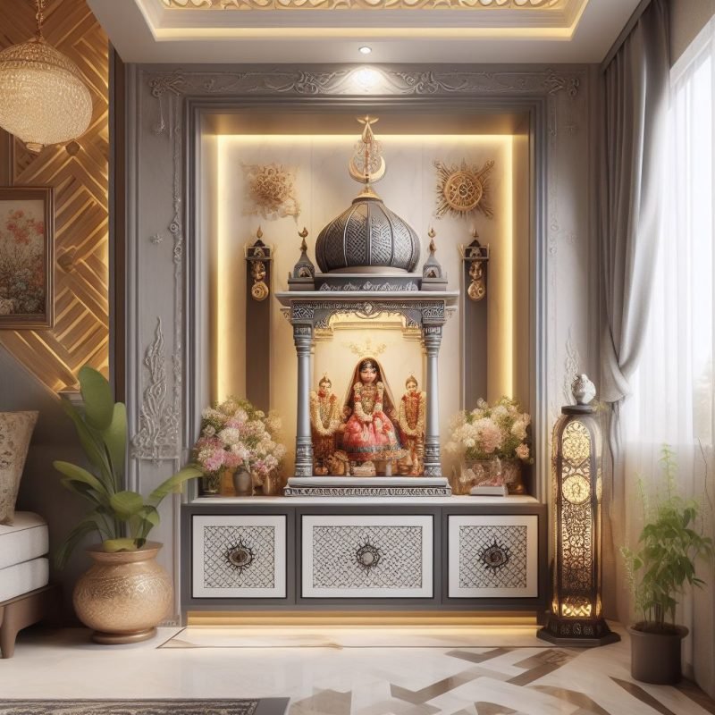 50+ Amazing Pooja Room Design Ideas | The Design Gesture