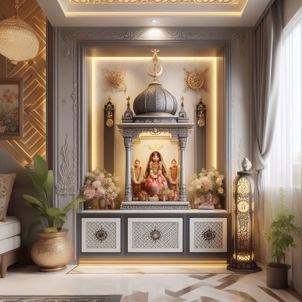 50+ Amazing Pooja Room Design Ideas | The Design Gesture