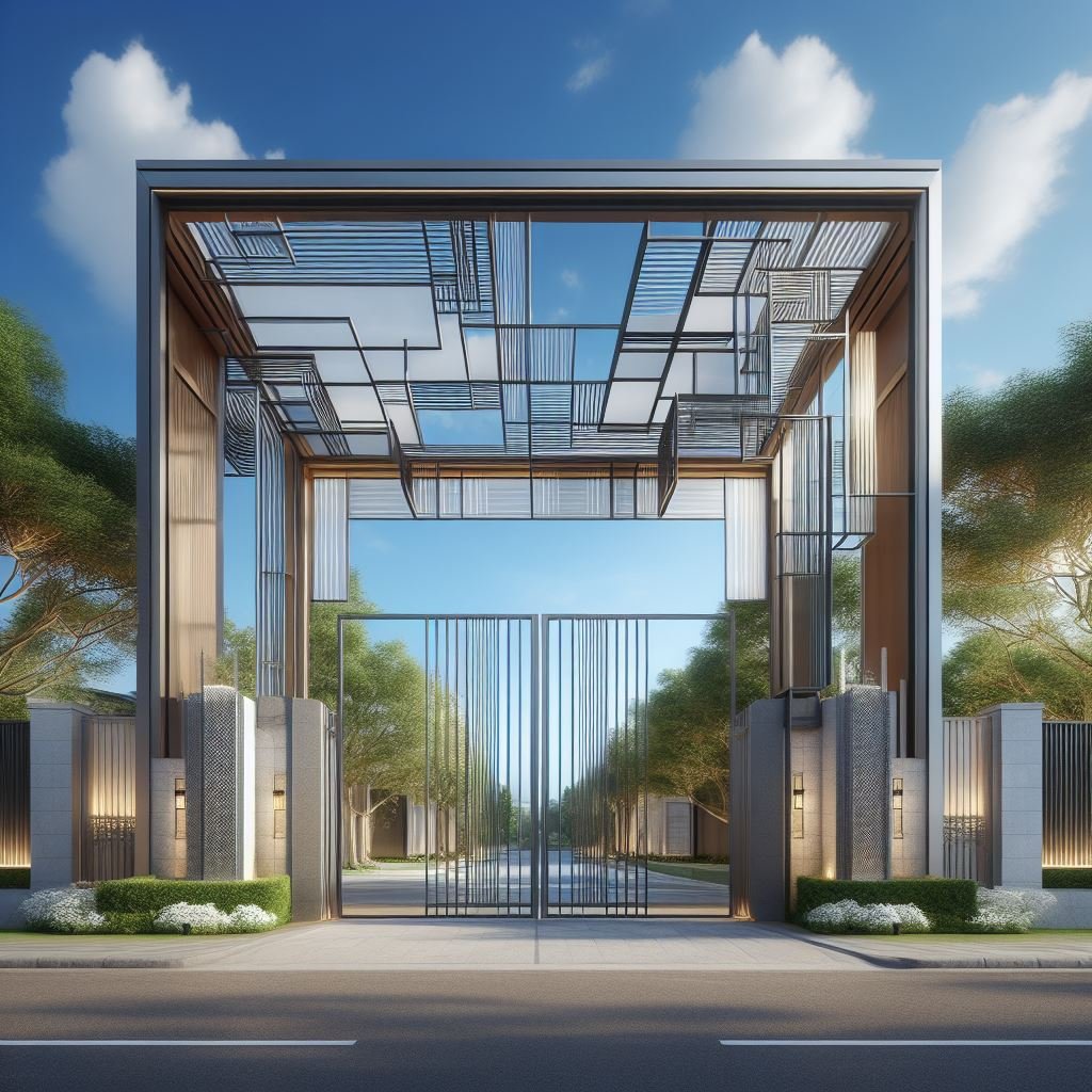 50+ Amazing Modern House Gate Designs | The Design Gesture