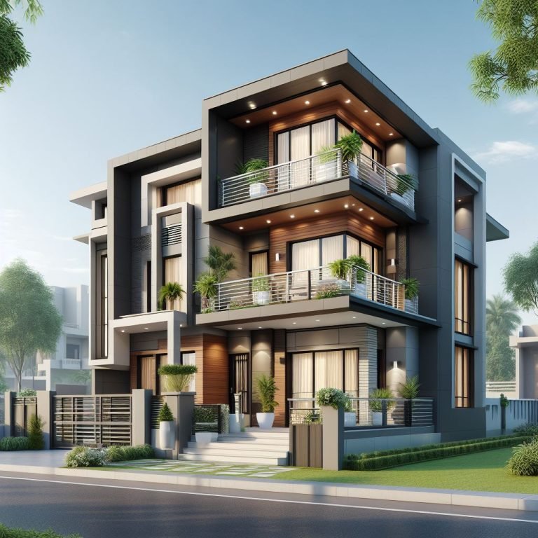 40+ Mind-Blowing Modern House Front Elevation Designs | The Design Gesture
