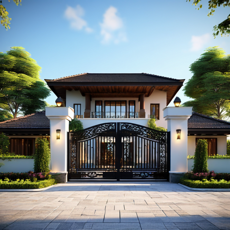 50 Amazing Modern House Gate Designs The Design Gesture