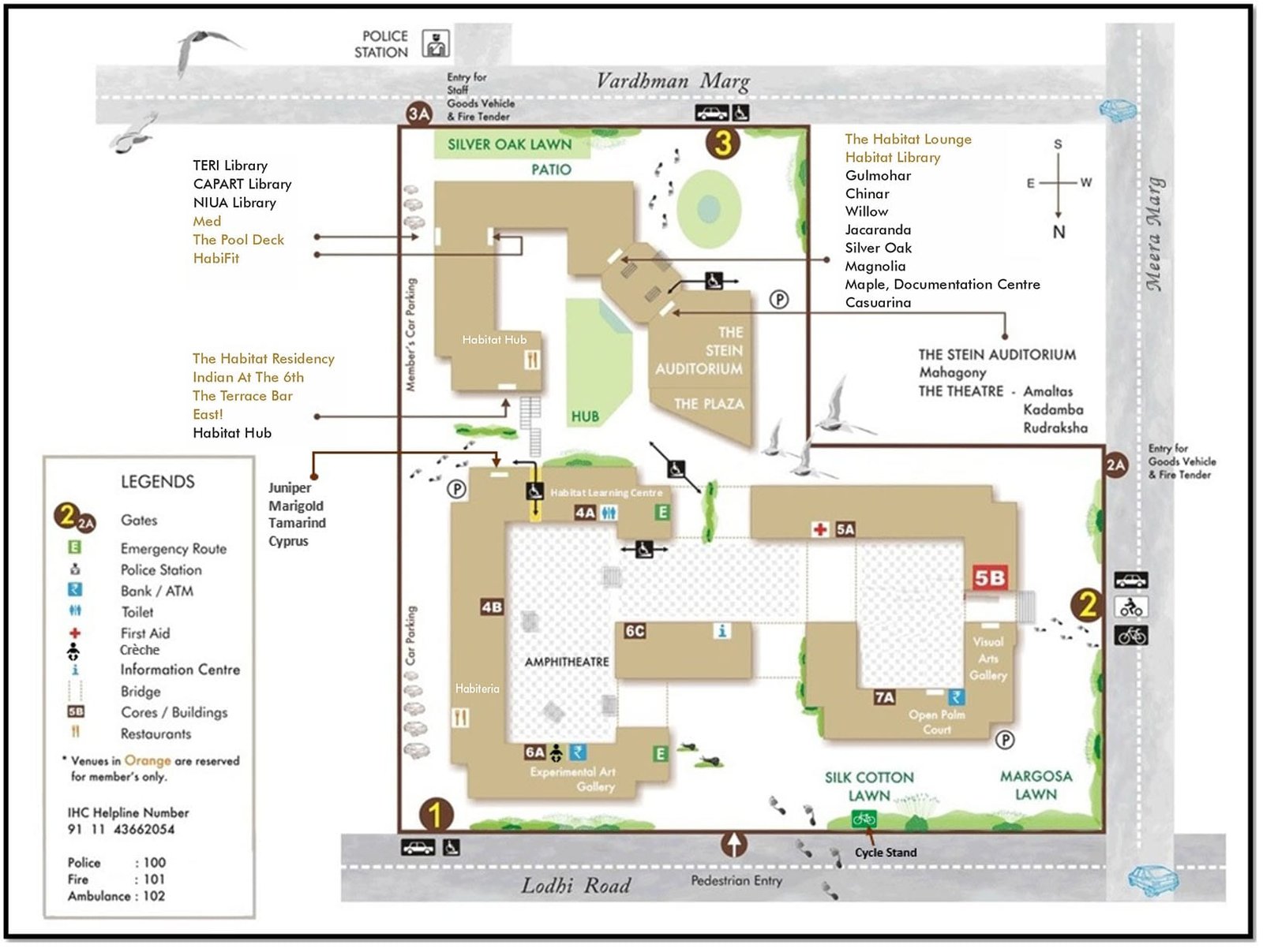 Beautiful Indian Habitat Centre | The Design Gesture